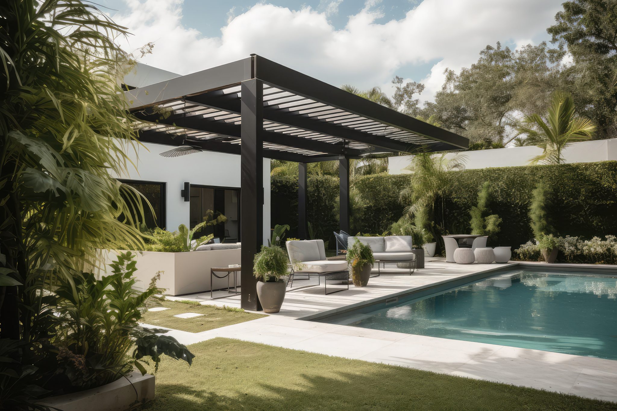 5 Awesome Pool Pergola Designs